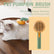 Pumpkin Self Cleaning Comb For Cat – Sallye Shop