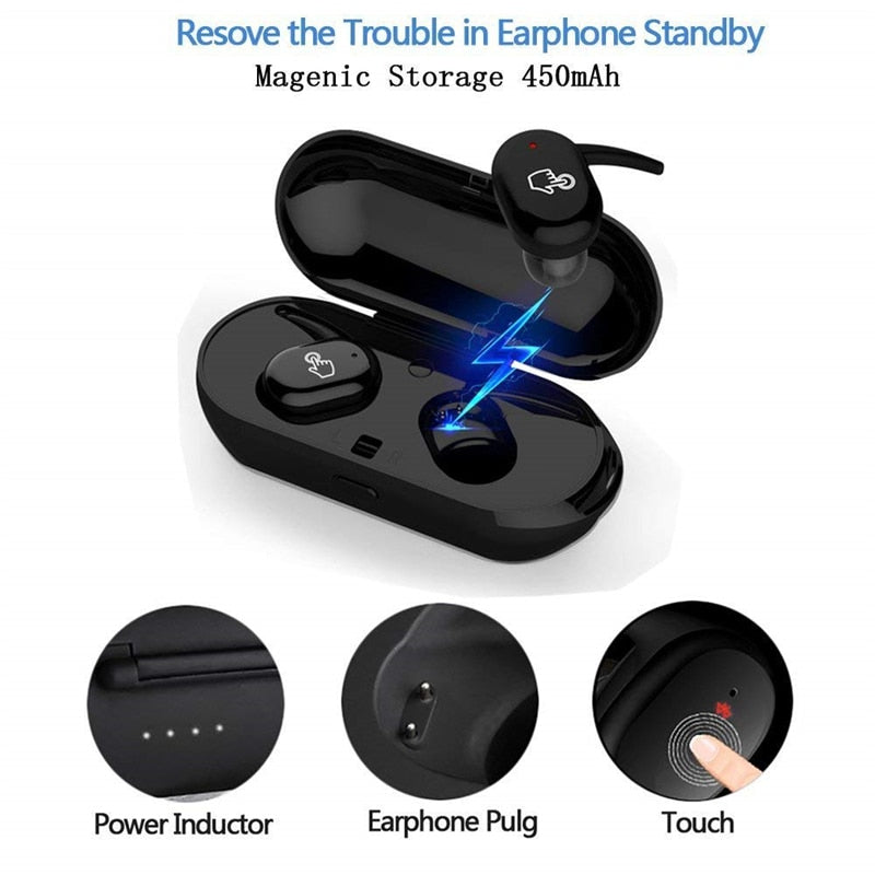 Y30 TWS Bluetooth 5.0 Noise Cancelling Earbuds – Sallye Shop