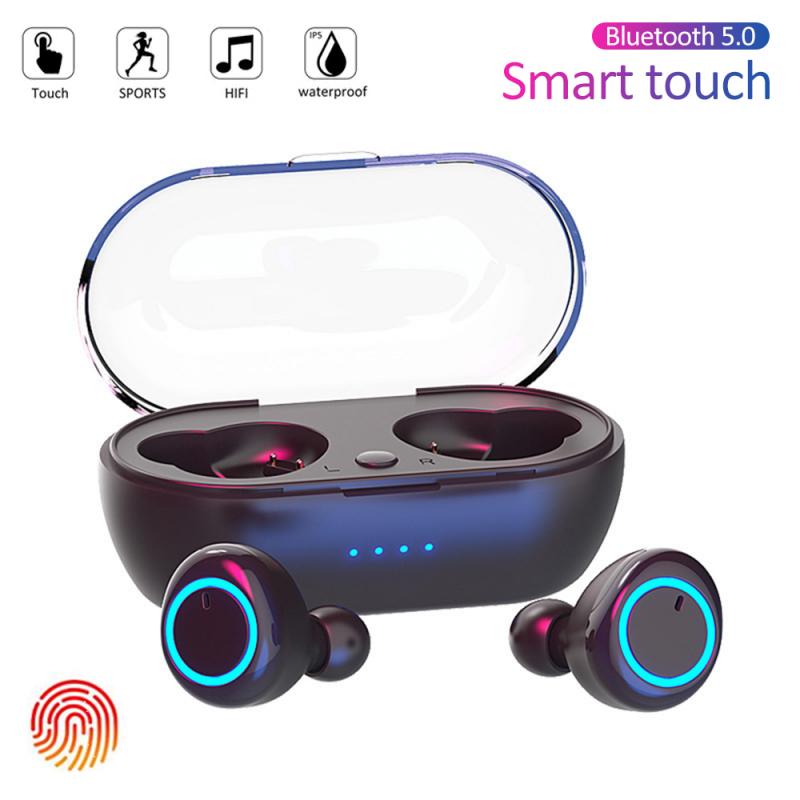 Y50 TWS Bluetooth 5.0 IPX7 Waterproof Earbuds With Deep Bass – Sallye Shop
