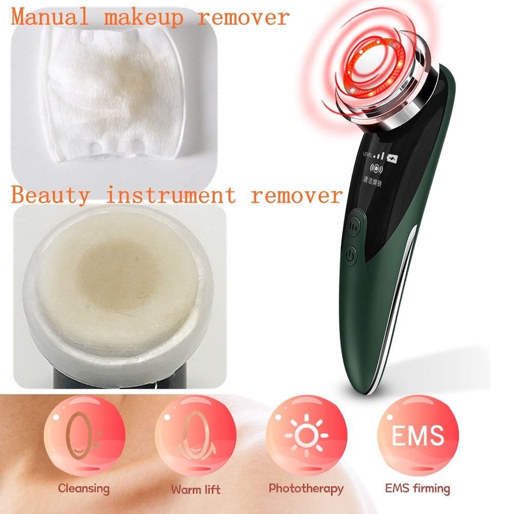RejuvaLift Pro LED Skin Rejuvenator - 5-in-1 Facial Care System ...